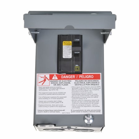 Rheem Disconnect Switch AC - 60A Non-Fused Molded Case QO200TR | Zoro