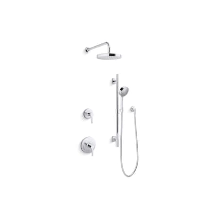 Kohler Awaken Shower Kit 2.5 GPM 26914-Y-CP | Zoro