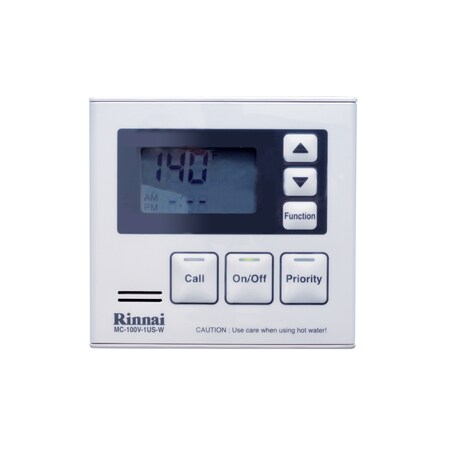 Rinnai Deluxe Remote Controller – Clock And Call Features, 98°-140°F ...