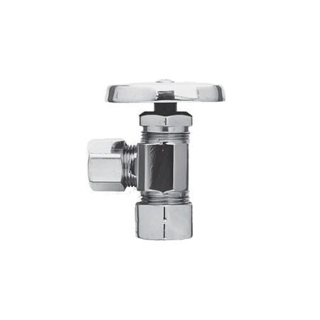 Brasstech Angle Valve, 1/2" Compression in Stainless Steel (Pvd) 402/20 ...