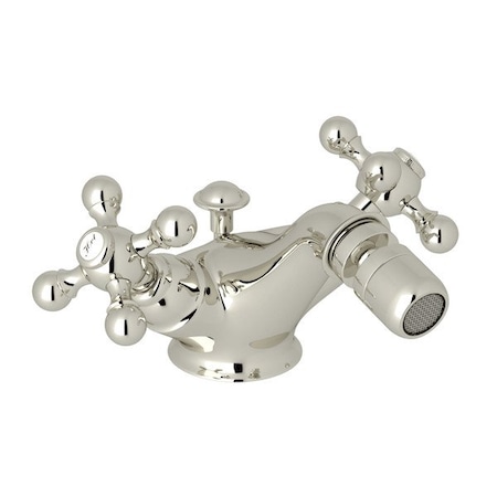 Rohl Cisal Single Hole Bidet Faucet In Polished Nickel AC55X-PN | Zoro