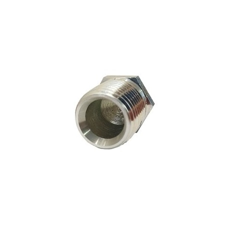 Titan Steel Adapter Hollow Hex Head Plug 1/8in NPTF Male 5406H-P-02 | Zoro