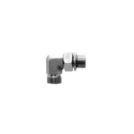 Titan Steel Adapter 90 Degree Elbow 3/4in Male ORFS x M27x2 Male Metric ...