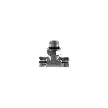 Titan Steel Adapter Branch Tee 1/2in Male ORFS x 1/2in Male ORFS x 3 ...
