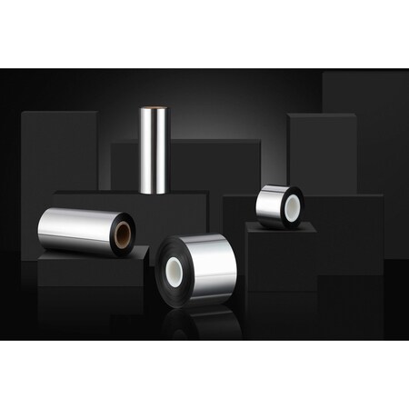 Todaytec Thermal Transfer Ribbon, 4.33 in W, 1,181 ft. L, Black ...