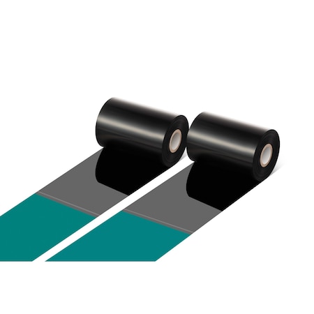 Todaytec Thermal Transfer Ribbon, 1.57 in W, 1,181 ft. L, Black ...