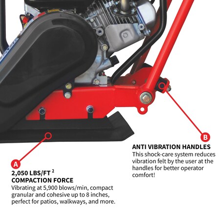 Jumping Jack Jumping Jack Plate Compactor 4.5HP Kohler Tamper Dirt Soil ...