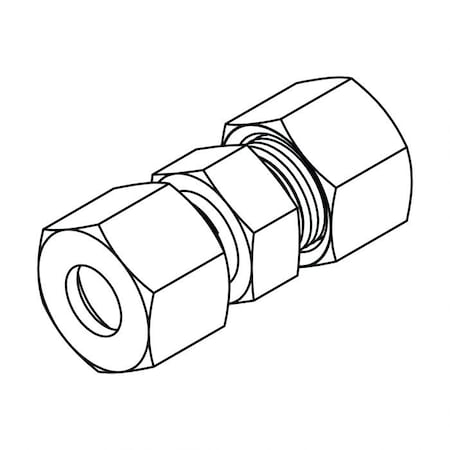 Tompkins Hydraulic Fitting-Metric CompressionS25(36X2.0) UNION MC6020 ...