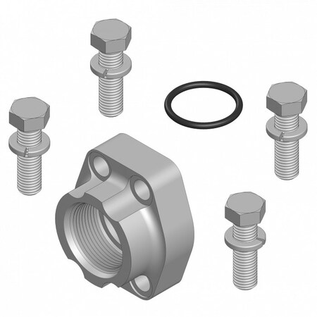 Tompkins Hydraulic Fitting-Flange12FOR-12FL C61 FLG PAD KIT W46K-12-12 ...