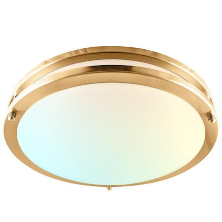 Luxrite 14 Inch LED Flush Mount Ceiling Light 5 CCT Selectable 2700K ...