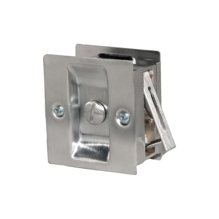 Trimco Privacy Pocket Door Lock Square Cutout for 1-3/4" Thick Door ...