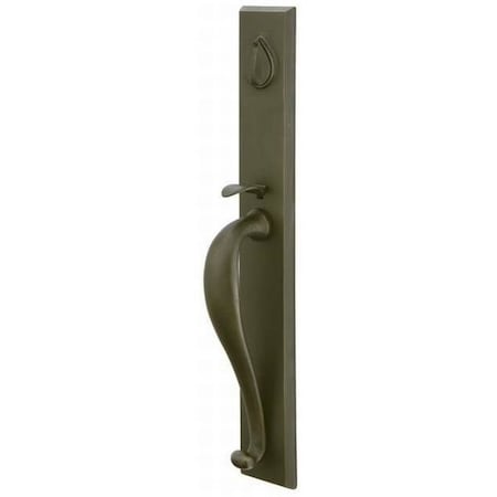 Emtek Medium Bronze Handleset 451613DMBRH 451613DMBRH | Zoro
