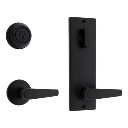 Kwikset Light Commercial Kingston Lever Interconnected Passage Door ...