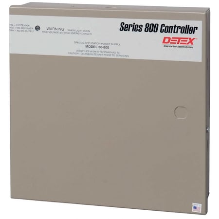 Detex Controller and Power Supply with Remote Indicating Unit 84-800 | Zoro