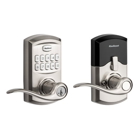 Kwikset Smartcode Keypad Electronic with Tustin Lever SmartKey with 6AL ...