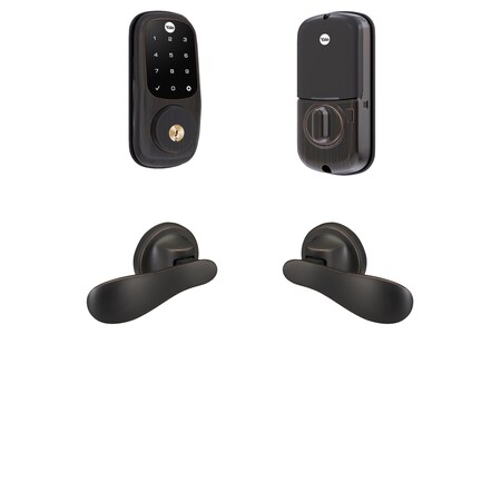 Yale Real Living Standalone Assure Lock Touchscreen Deadbolt with ...