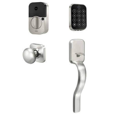 Yale Real Living Yale Assure Lock 2 Bundle with Key Free Touchscreen Wi ...