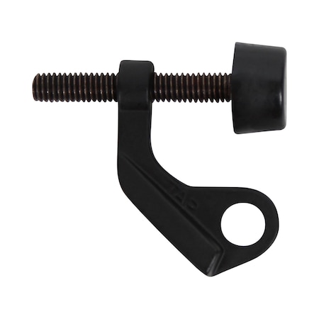 Pamex Door Security Hinge Pin Door Stop Matte Black Finish DD0244BL | Zoro