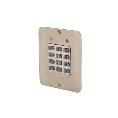 Locknetics Digital Keypad; Flush Mount; Up to 480 Users with Timed Anti ...