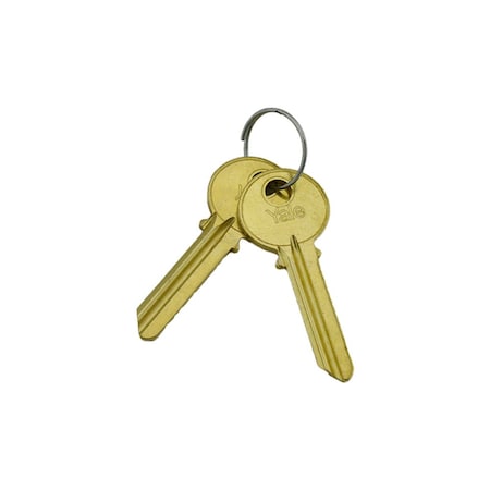 Yale Commercial 6 Pin Key Blank with Single Section E1R Para Keyway ...