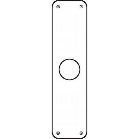 Don-Jo 3-1/2" x 15" Remodeler Plate RP13515613 | Zoro