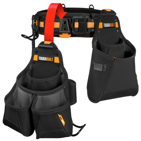 Toughbuilt 4pc Builder Tool Belt Set TB-CT-102-4 | Zoro