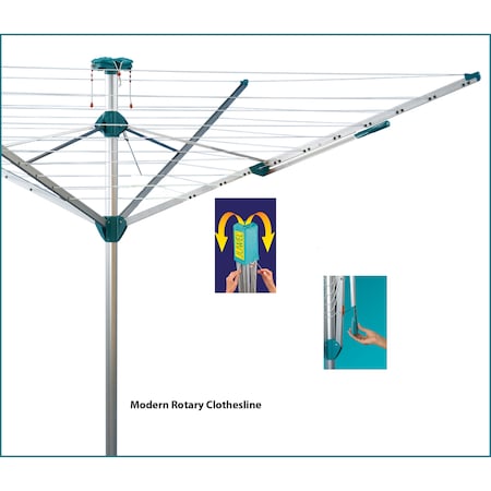 Juwel Foldable Rotary Clothesline Nova Plus 500 | Zoro