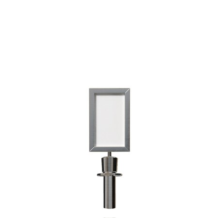 Montour Line Stan Post Top Sign Frame 7x11" V Sat Stain EXIT/EXIT PLS ...