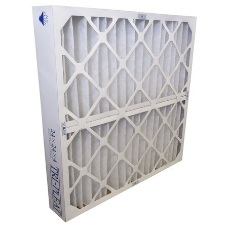 Tri-Dim Pro 20x20x4 Merv 7 High Capacity HVAC pleated air filter ...