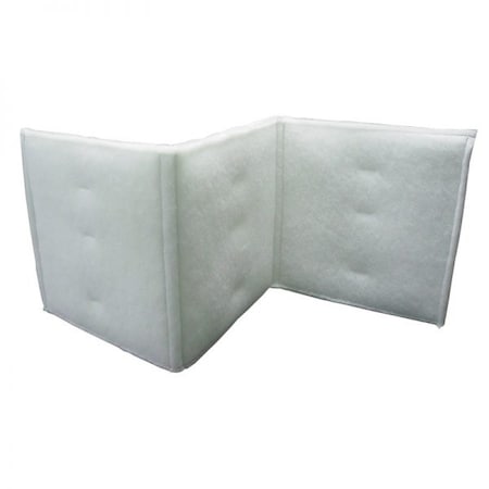 Tri-Dim 16x48x1 (2) 16x24x1s Tri-Dek 2 Ply Link Panel Merv 6 Air Filter ...