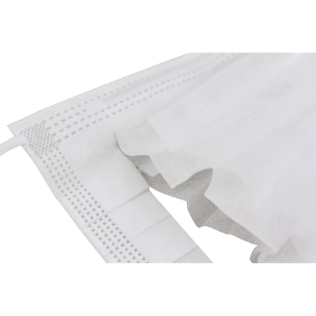 Tricol Clean 3-Ply DUST Mask, 10 PK - White TC-PW-DM-10 | Zoro