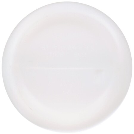 Chemical Resistant Container Natural HDPE Handled Round Jugs With Black ...