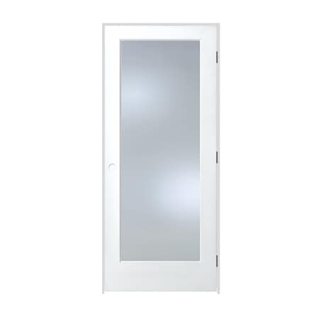 Codel Doors 36" x 84" x 1-3/8" Primed 1-Lite with Clear Tempered Glass ...
