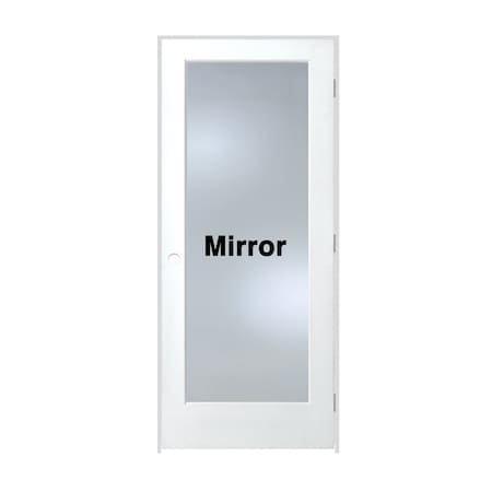 Trimlite 24"x80"x13/8" Primed 1Lite Mirror TwoSides Tempered Glass ...