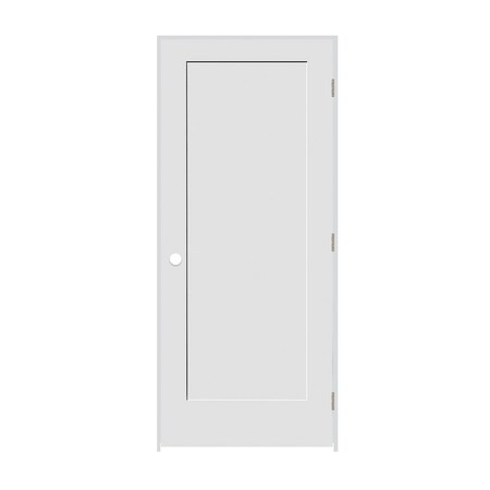 Codel Doors 34" x 80" x 1-3/8" Primed 1-Panel Interior Shaker 7-1/4" LH ...