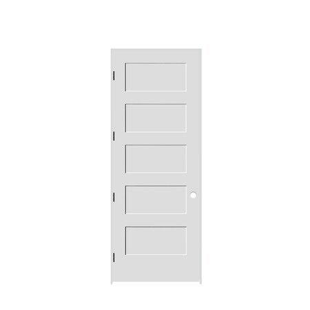 Trimlite 30"x96"x13/8" Primed 5Panel Equal Panel Interior Shaker 71/4 ...