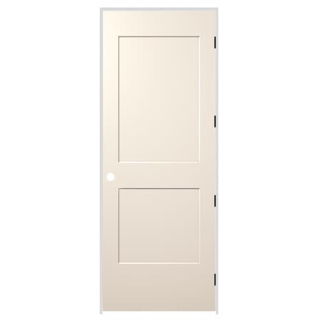 Codel Doors 18" x 96" x 1-3/8" Primed 2-Panel Monroe Molded Hollow Core ...