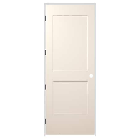 Codel Doors 34" x 96" x 1-3/8" Primed 2-Panel Monroe Molded Hollow Core ...