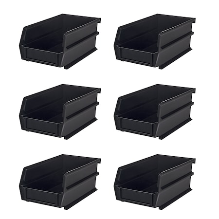 Triton Products Stacking Hanging Interlocking Bins, Polypropylene ...