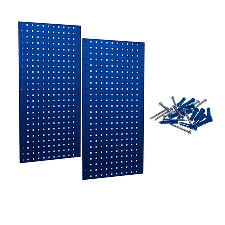 Triton Products (2) Square Hole Pegboards W/ Mounting Hardware, Epoxy ...