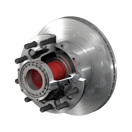 Conmet Drive Axle Hub and Rotor Assembly 10083402 | Zoro