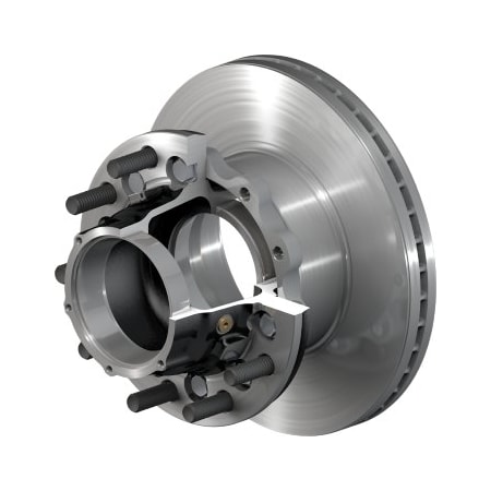 Conmet Drive Axle Hub and Rotor Assembly 10083516 | Zoro