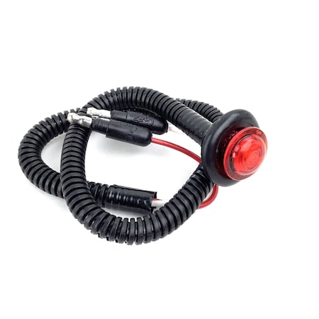 Grote RED ROUND LED MARKER LAMP, 01-4933-86 01-4933-86 | Zoro