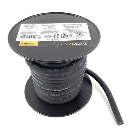 Continental Contitech Hose, Fuel, Line/Pcv/Emission Control, 1/4 Id, 0. ...