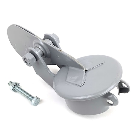 Heavy Duty Mfg Cap, Rain, Exhaust, Zinc Plated, 2.25 In. 9-225 | Zoro