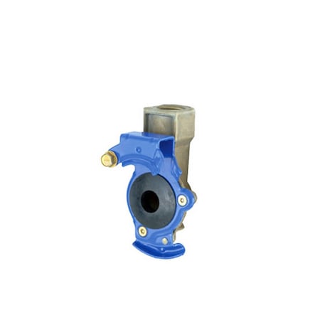 Haldex Gladhand, Service, Brake, Conventional, Alum, Blue 11452 | Zoro