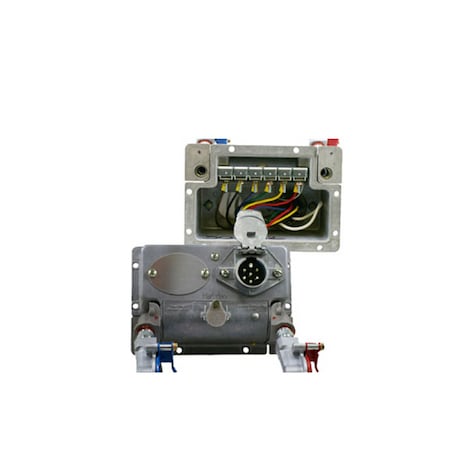 Haldex Nose Box Assy, 7-Way, Interline Style BE26103 | Zoro