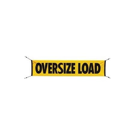Safetruck By Ms. Carita 18X84-Oversize Load Banner With 2 Heavy Duty-18 ...