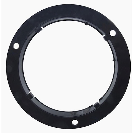 Optronics Black Plastic Mounting Flange For 4 Lights A45BB | Zoro