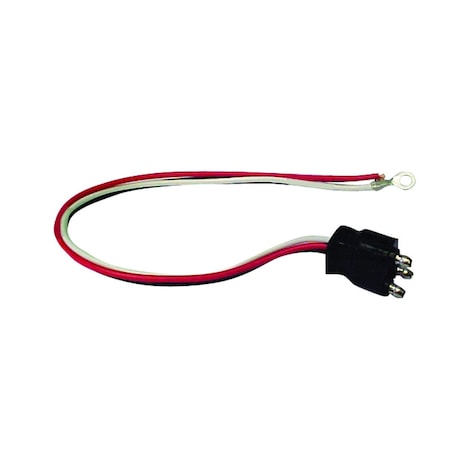 Optronics 3-Wire Straight Pl-3 Pigtail A45PB | Zoro